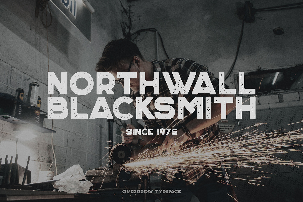 Overgrow Typeface, a Font by Revorklabs