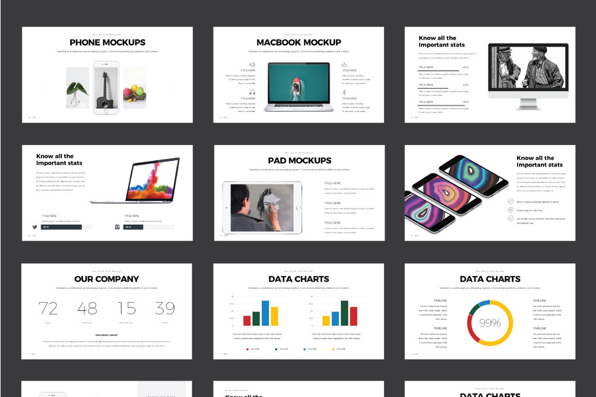 Simple Slide PowerPoint, a Presentation Template by Rystudio