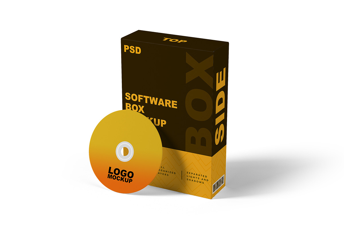 Software Box Mockup