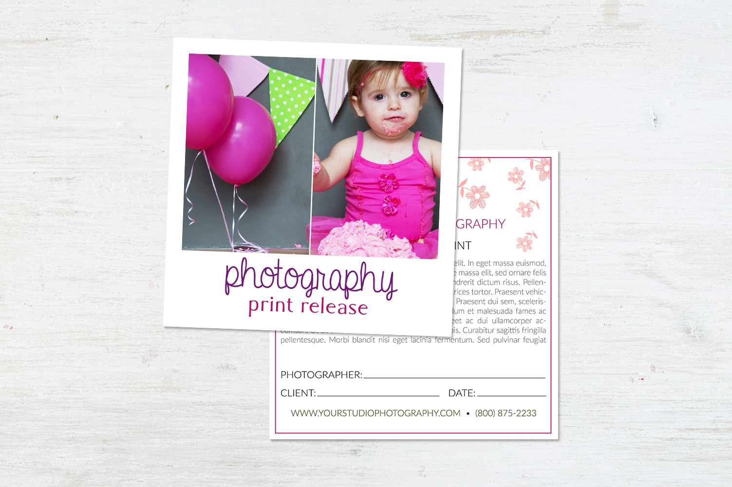 Print Release | Color Splash, a Business Card Template by Sleeklens