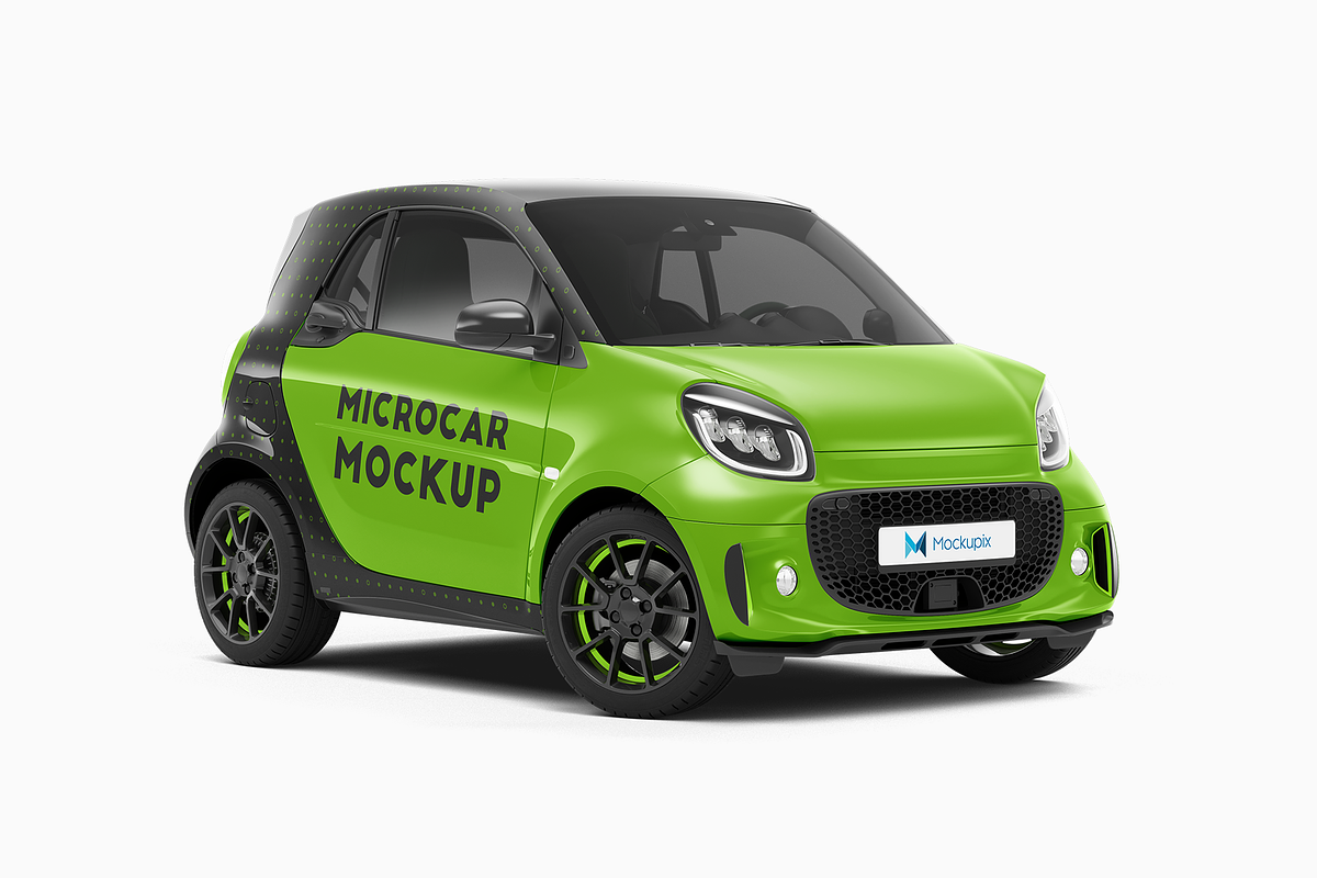 Smart EQ Fortwo Mockup