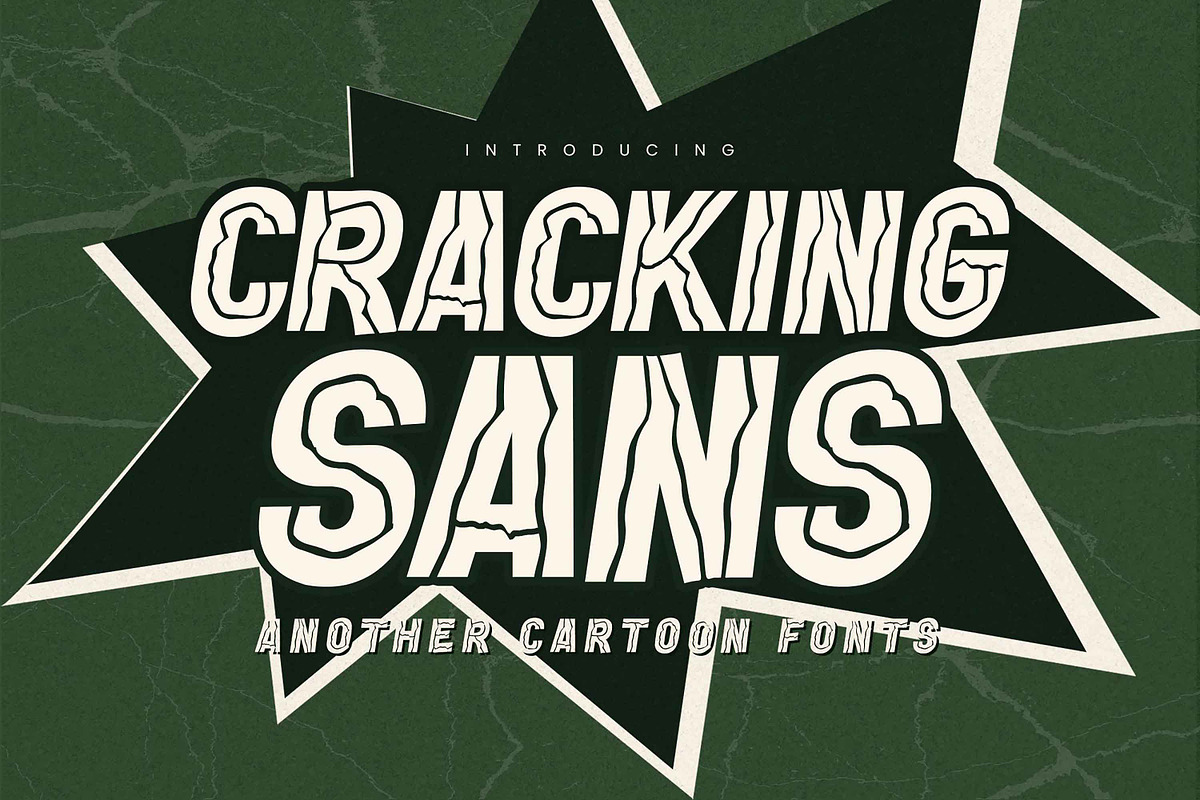 Cracking Sans - Another Cartoon Font