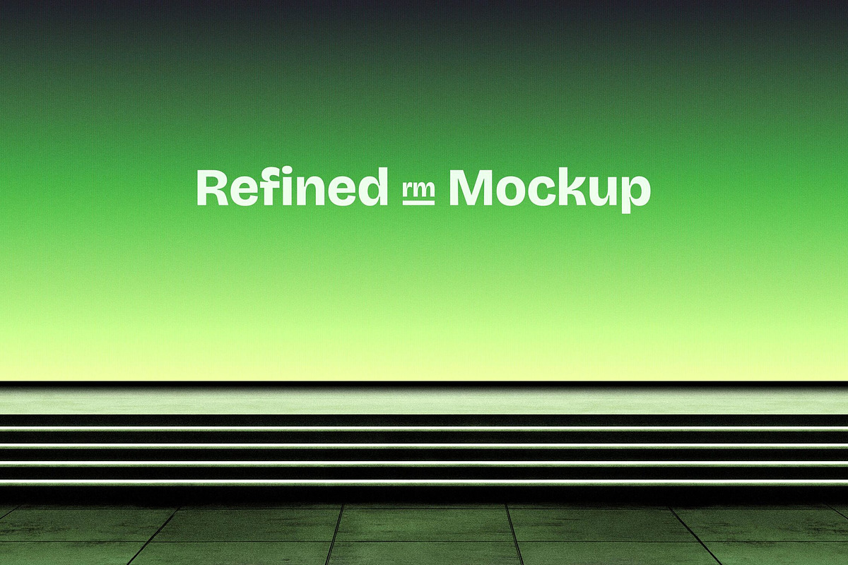 Stage Screen Mockup, an Advertising Mockup by Design Squad