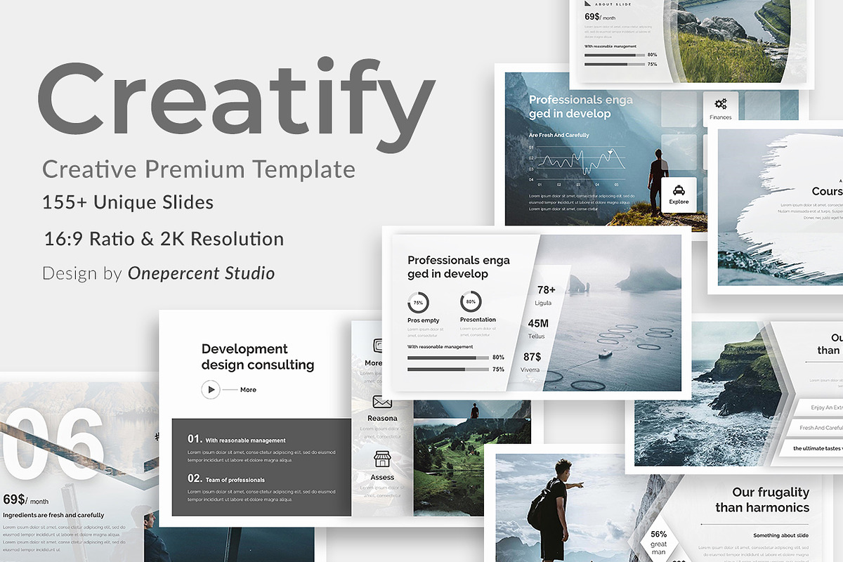 Creatify Creative Powerpoint Templat, a Presentation Template by One ...