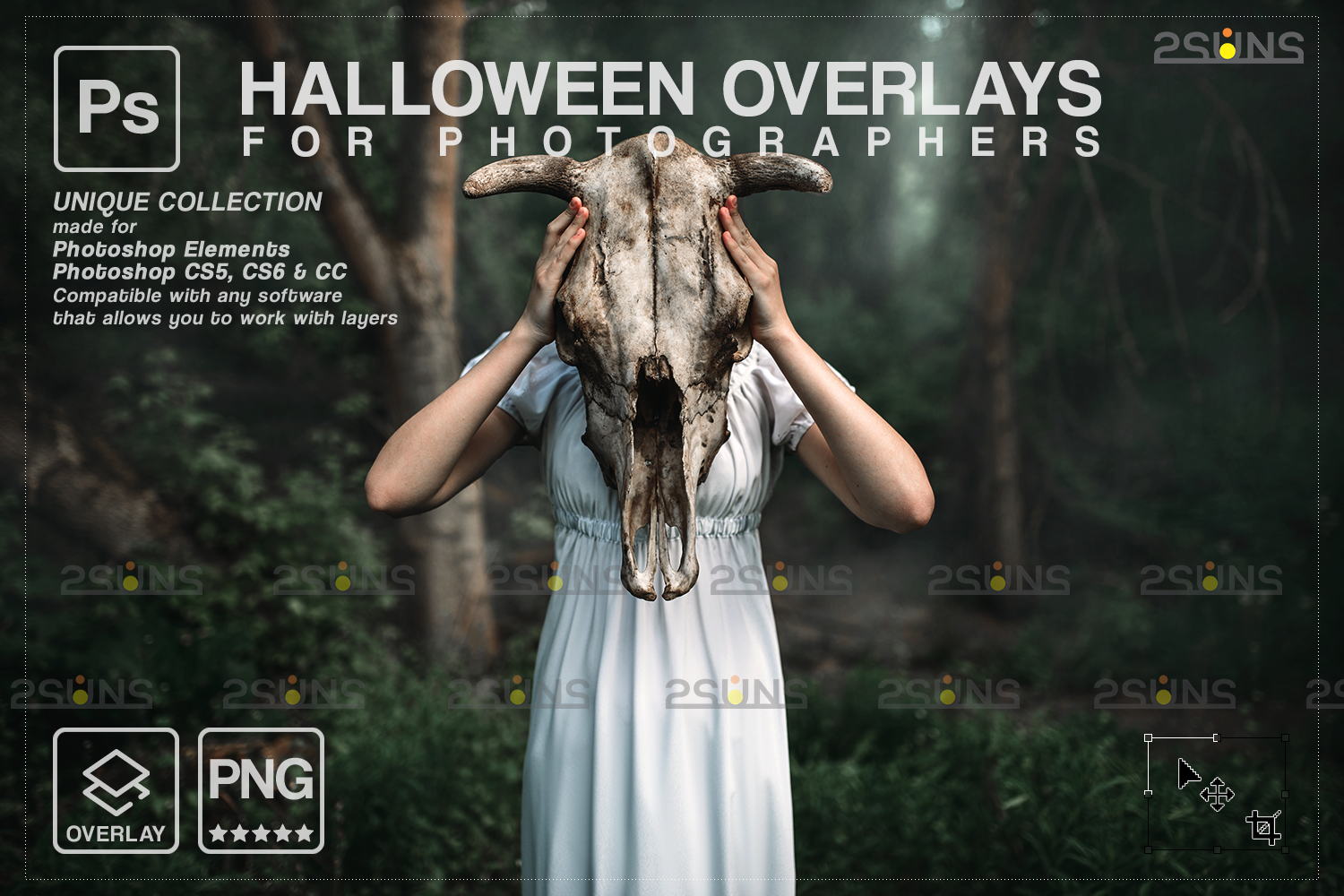 Halloween overlay, photoshop overlay | Creative Market