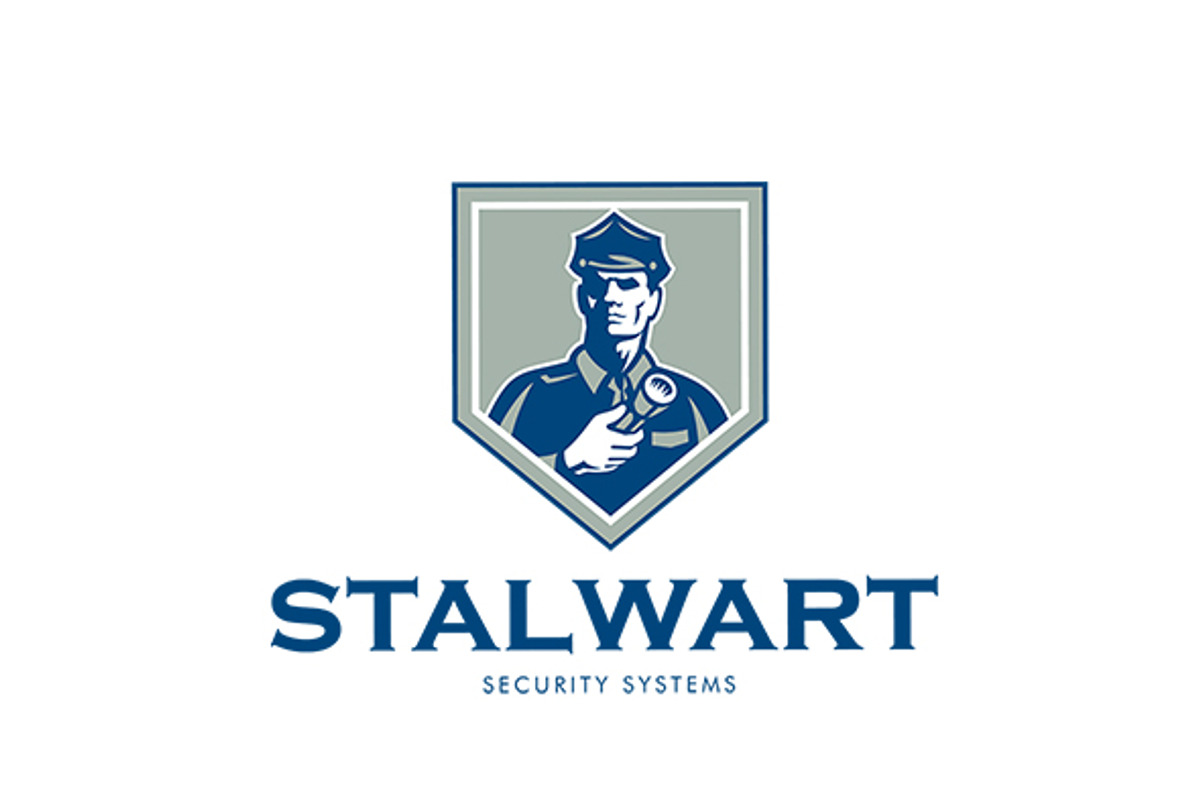Stalwart Security Systems Logo, a Branding & Logo Template by patrimonio