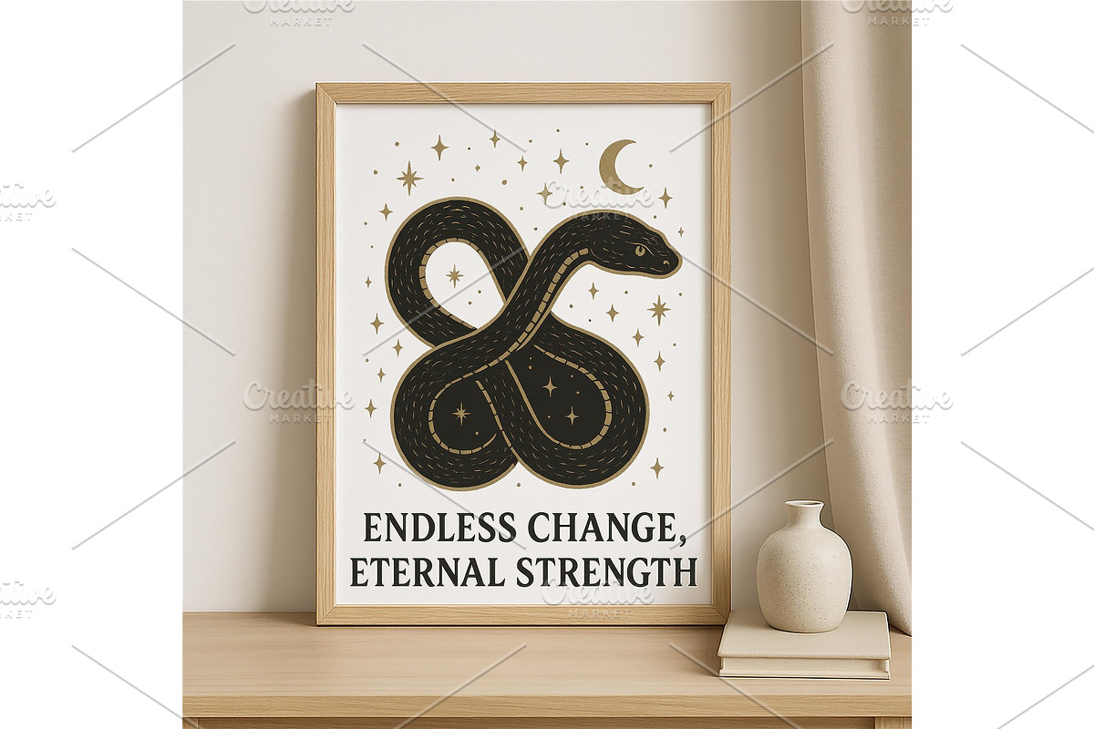 Endless Change Eternal Strength Art