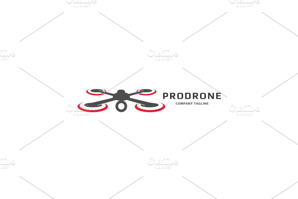 Professional Drone Logo, a Branding & Logo Template by Design_Planet