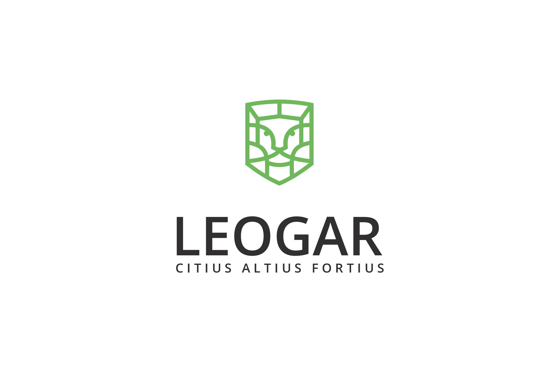 Leogar Lion Shield Logo Template, a Branding & Logo Template by ...