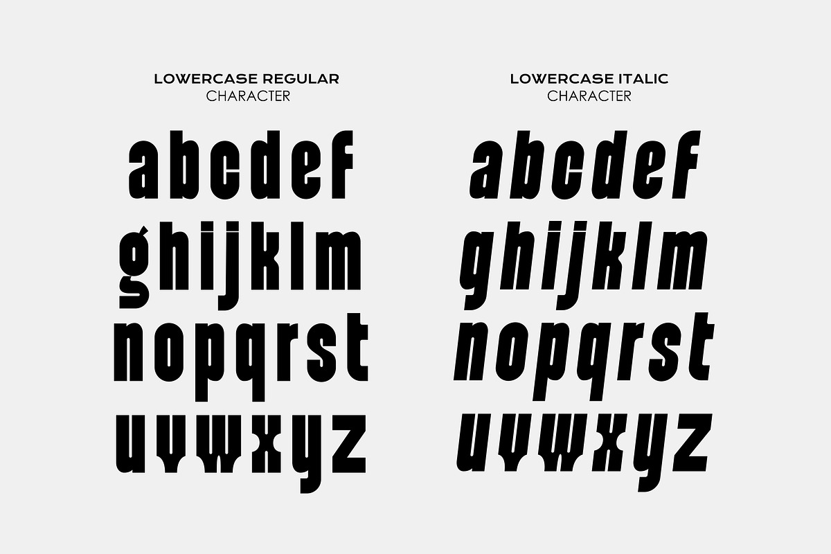 Bravo - Unique Condensed Typeface, a Sans Serif Font by Imoodev