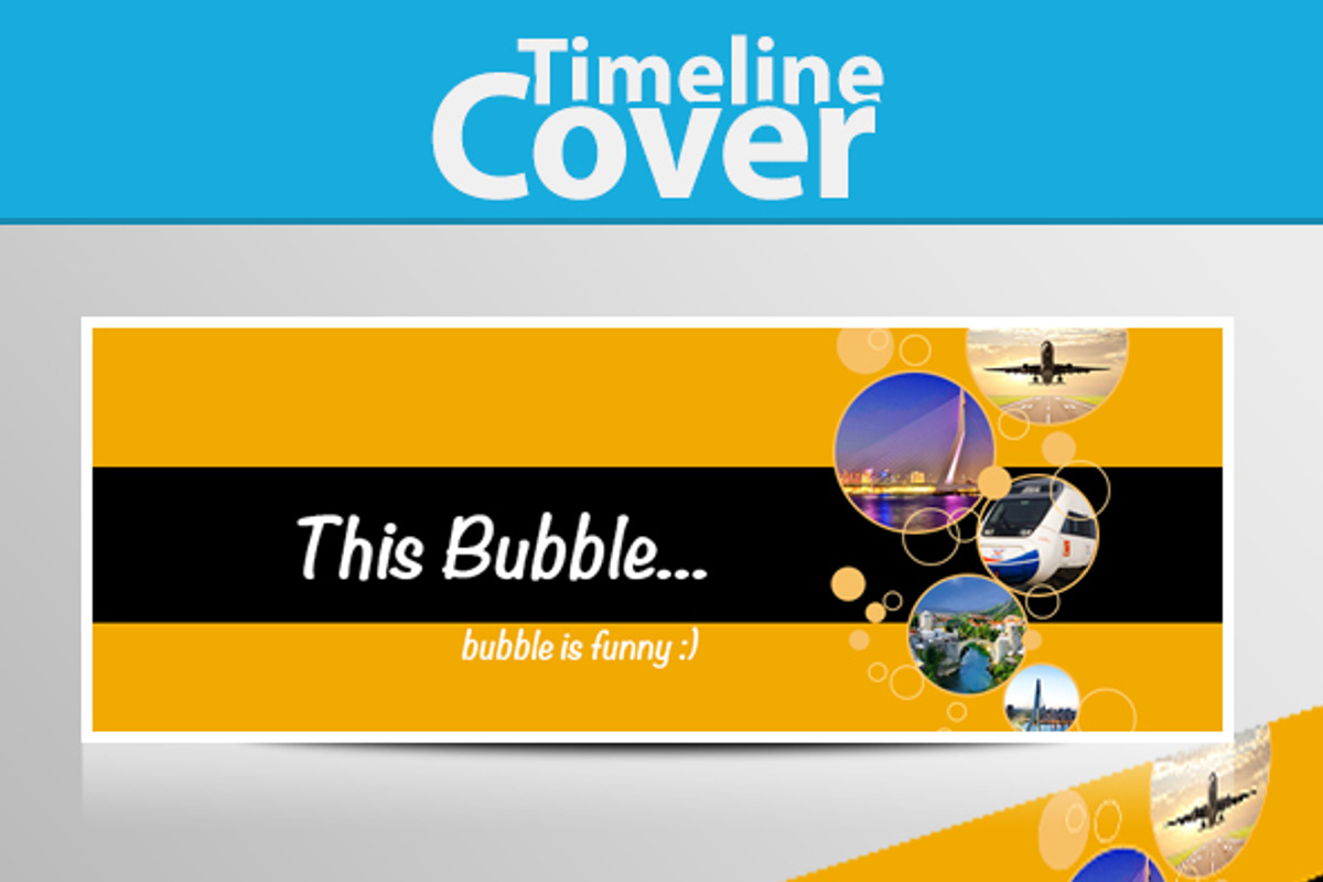 Bubble Facebook Cover, a Templates & Theme by ErsanK
