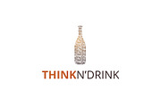 Think N'Drink Logo | Branding & Logo Templates ~ Creative Market