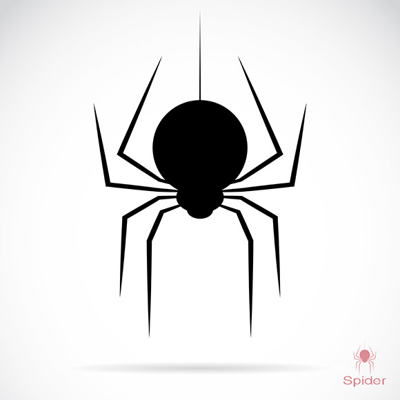 Vector image of an spider | Outline Icons ~ Creative Market