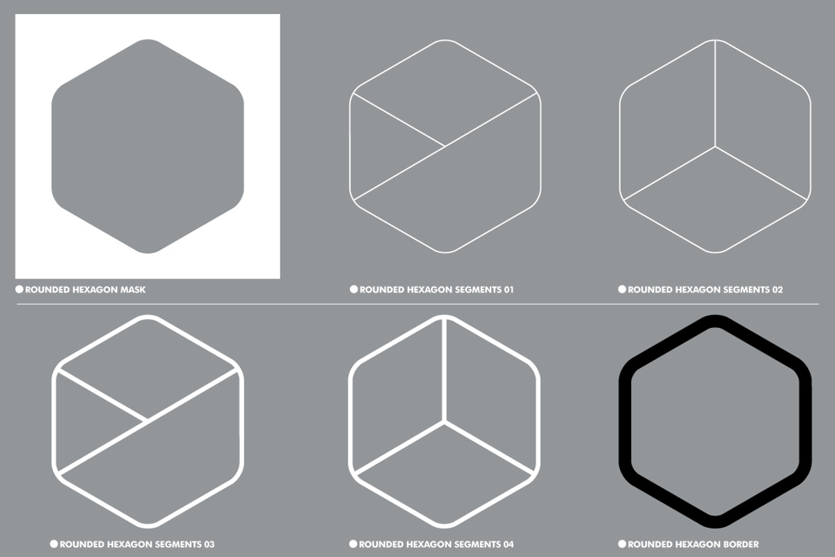 Vector Masks & Shapes - Ai & Ps, an Object Graphic by Offset