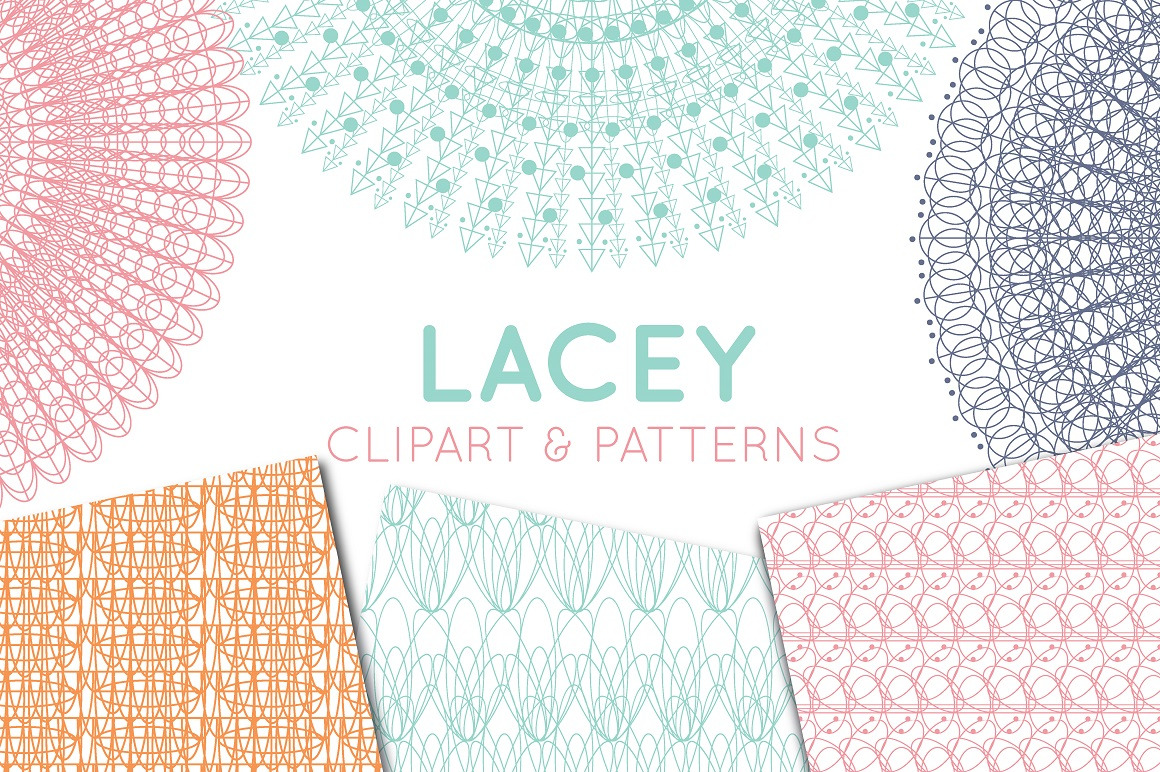 Lace Doily, Lace Border & Patterns, an Illustration by illuztrate