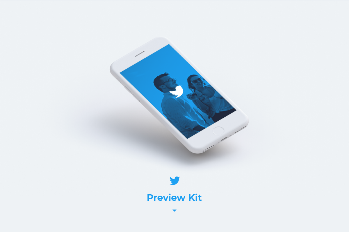Twitter UI Kit, a Social Media Template by Defects