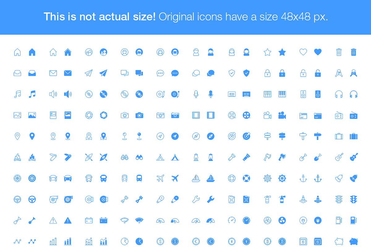300 Tab Bar Icons, a Solid Icon by Pixel Perf. Goodies