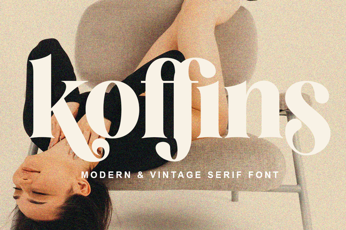 Koffin, a Serif Font by Gatype