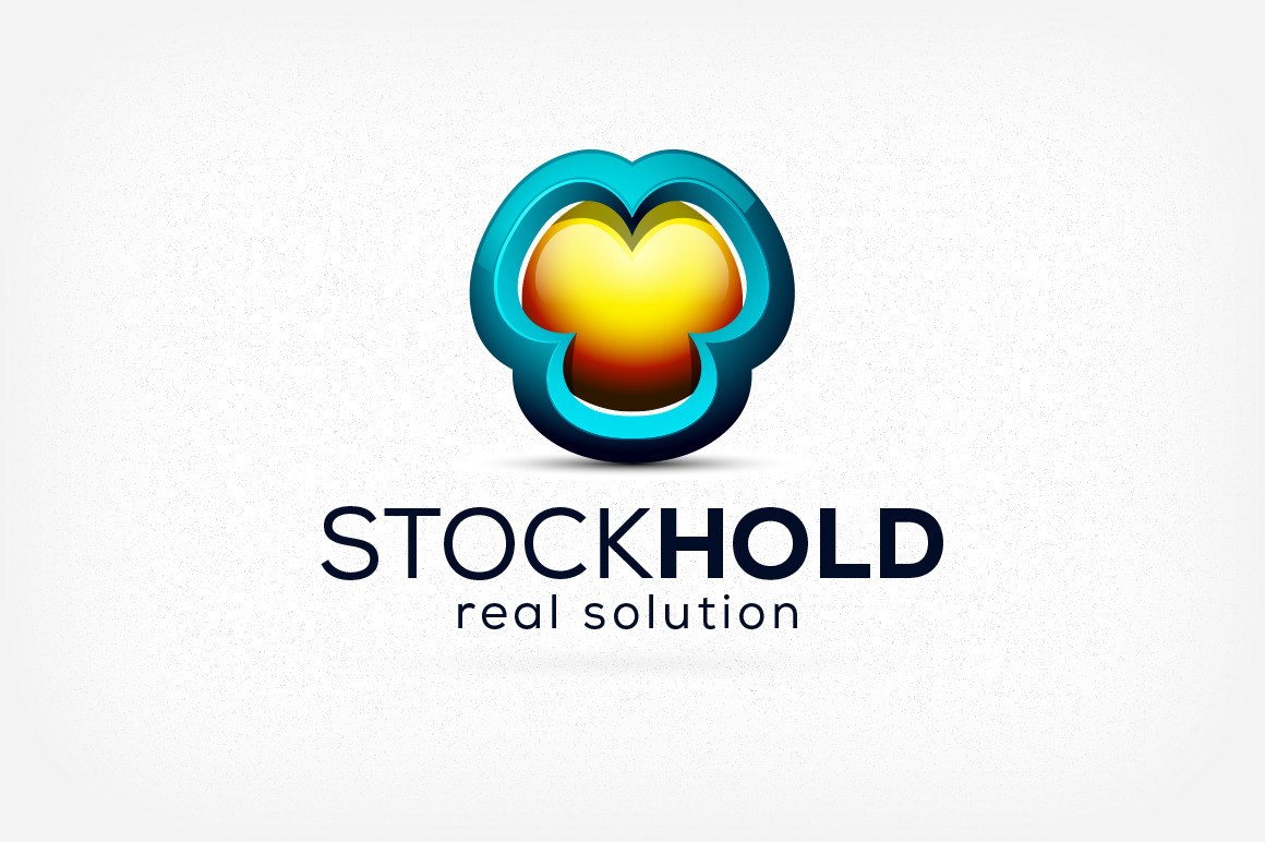 3D Stock Hold Logo, a Branding & Logo Template by NasirGrfx