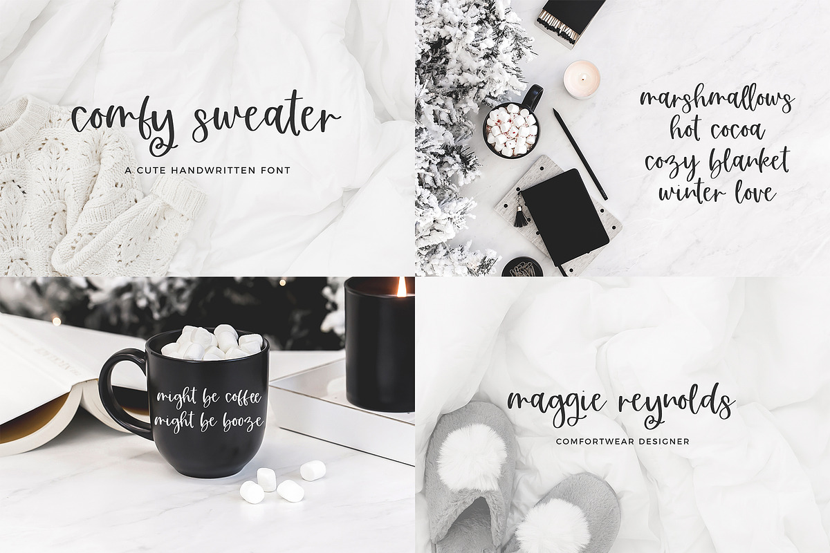 Bounce Calligraphy Font Bundle, a Script Font by Beck McCormick ...
