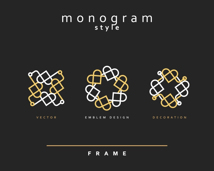 Design element . Emblem design, a Templates & Theme by Vectorist