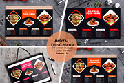 Restaurant Digital Signage & Menus, a Stationery Template by MRI STUDIO