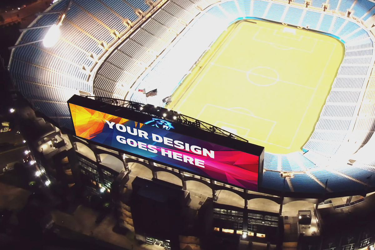 24 PSD NFL Stadium Mockup #1, a Mockup by Laura