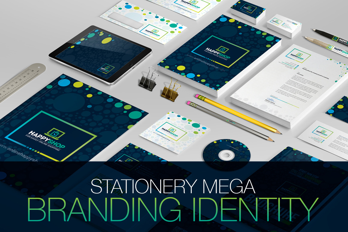 Business Mega Branding Identity, a Packaging Mockup by ContestDesign