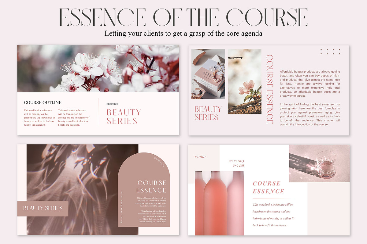 Slide Deck Beauty Series Creator, a Presentation Template by Analogi Studio