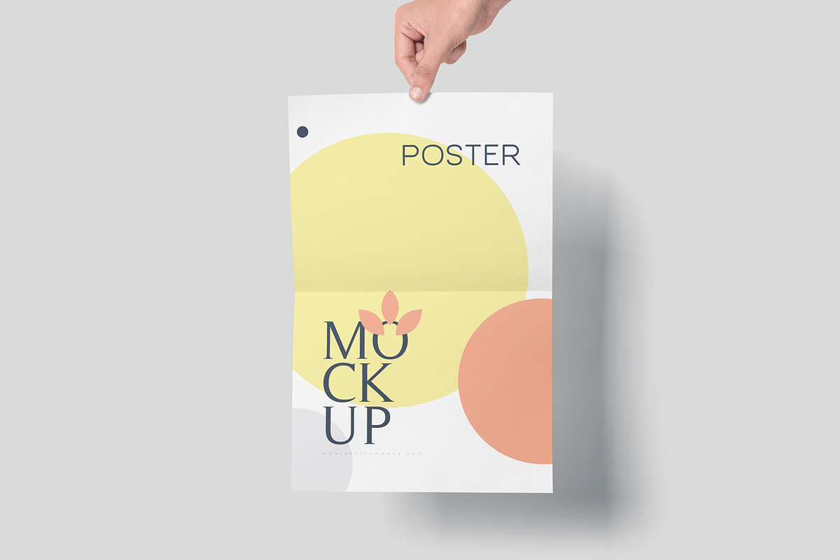 Tabloid Poster Mockups, an Advertising Mockup by GfxFoundry
