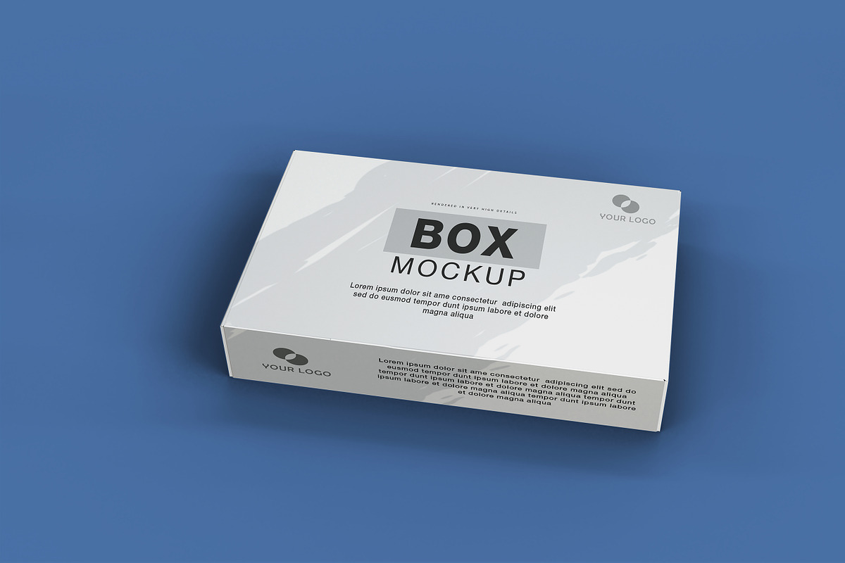 Rectangle box mockup design, a Packaging Mockup by Raihan Rahman