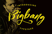 Bigbang Typeface, a Font by QueenType