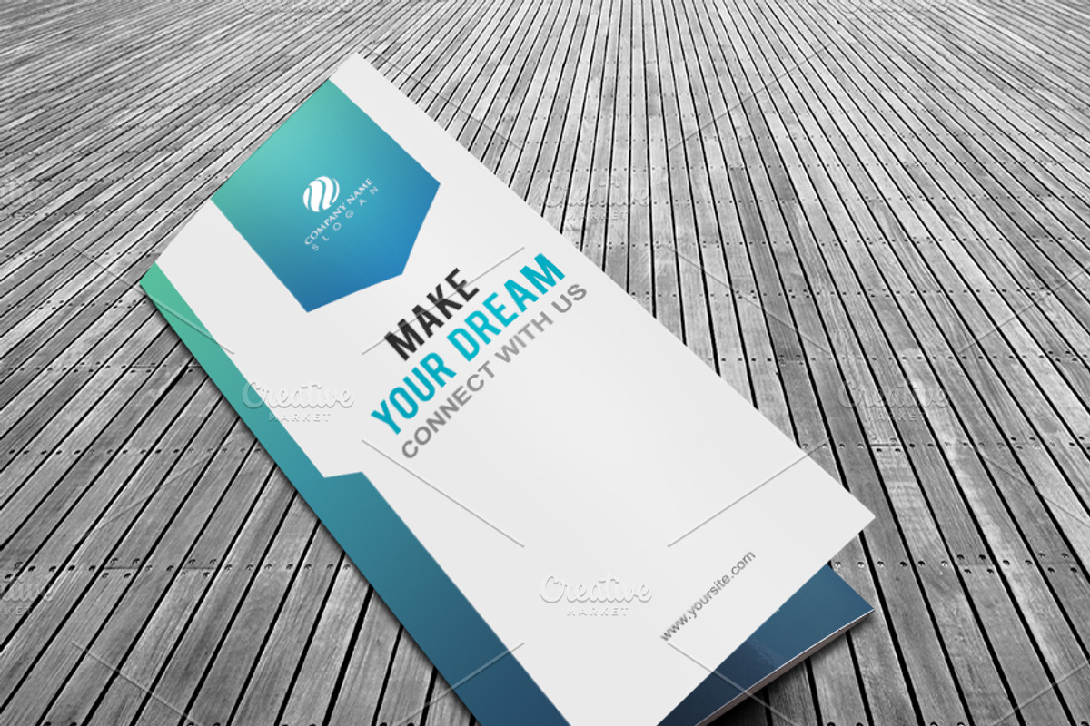 Modern Tri Fold Brochure Template, a Brochure Template by Dueza.Com