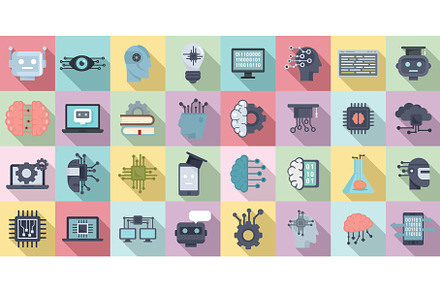 Technology graphics set, color 1, a Technology Illustration by Grivina ...