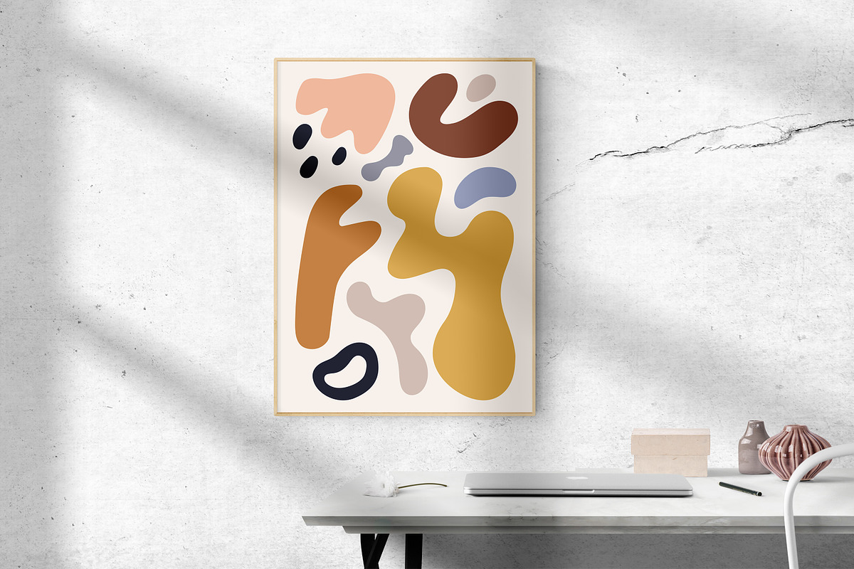 Modern abstract poster designs set, a Background Graphic by Good Studio