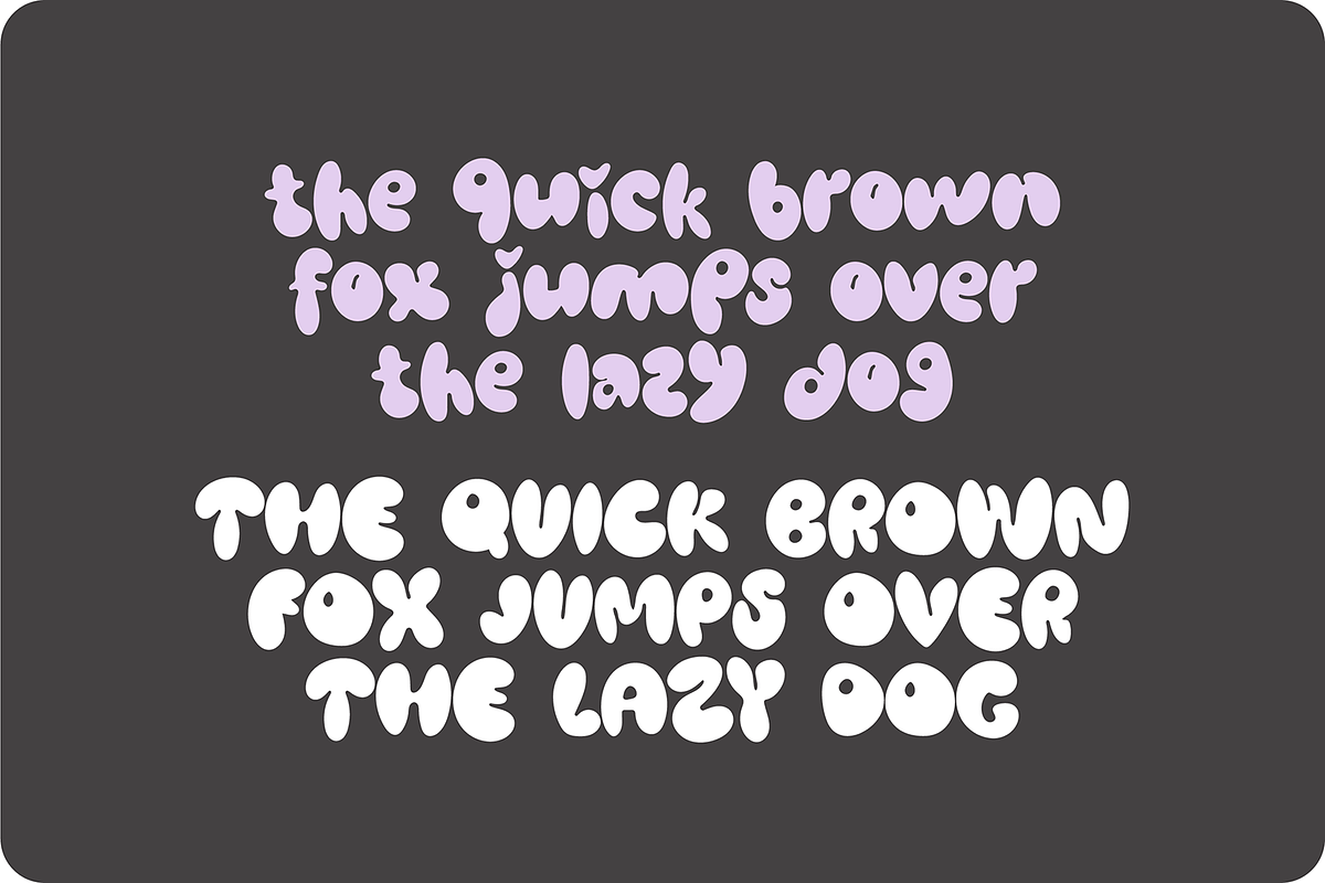 HAPPY CLUB Funky Cute Bubble Font, a Sans Serif Font by Blush Font Co.