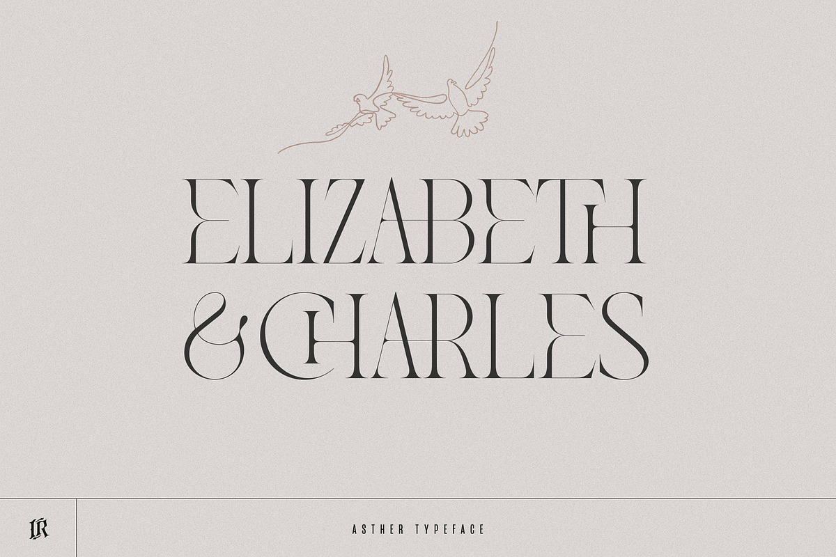 Asther - Fashion Font, a Serif Font by Ivan Rosenberg