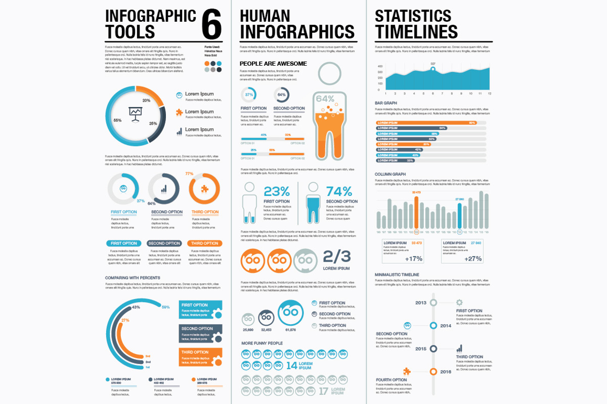 Infographic Tools 6, an Illustration by Infographic Template Shop
