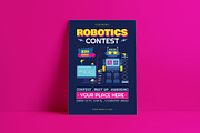 Robotic Contest Flyer, a Flyer Template by herutage