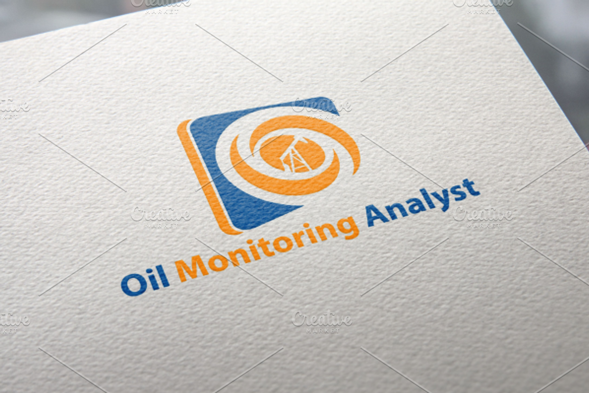 Oil Monitoring Logo, a Branding & Logo Template by REDVY CREATIVE