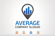 Average Logo, a Branding & Logo Template by stock6design