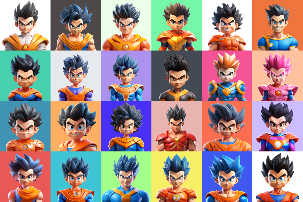 125 Animoji - Dragon Ball, a Characters & Person 3D Model by Digital Blood