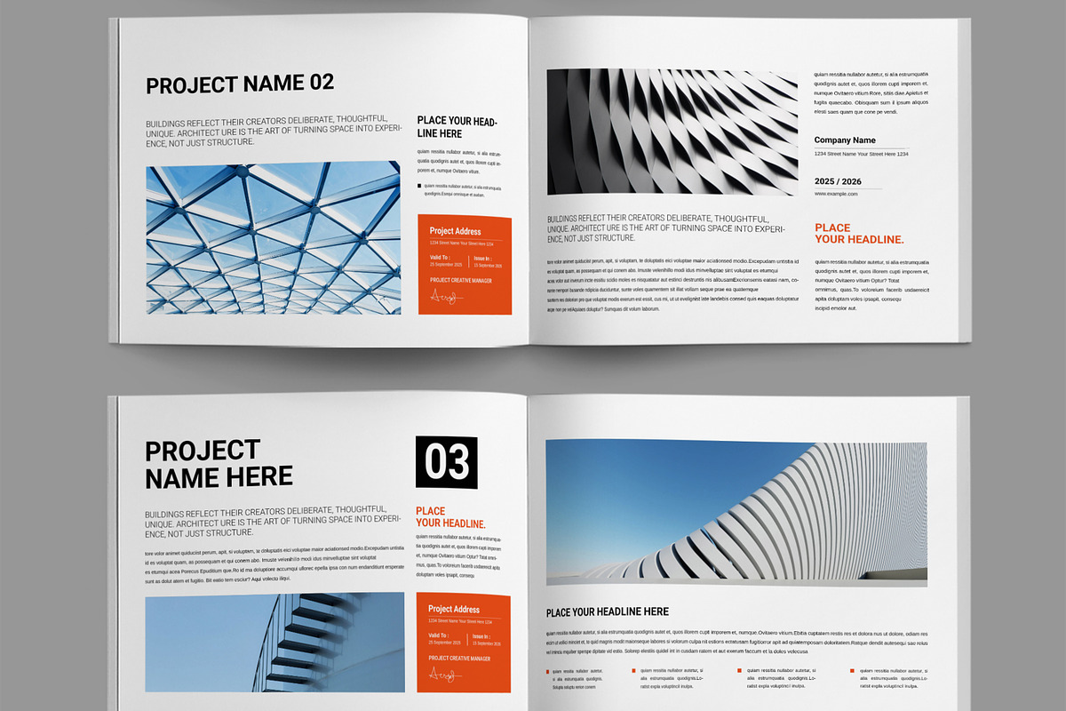 Architecture Portfolio Design