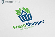 Fresh Shopper Logo, a Branding & Logo Template by ft.studio