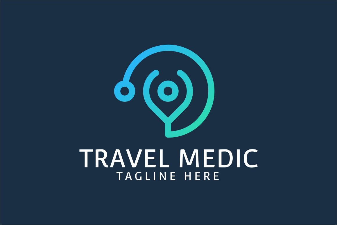 Travel Medic Logo Template, a Branding & Logo Template by PutraCetol Studio