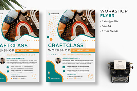 Website Developer Flyer, a Flyer Template by AQR Studio