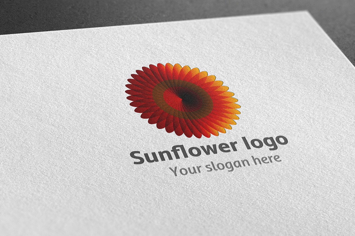 Sunflower Logo, a Branding & Logo Template by BdThemes