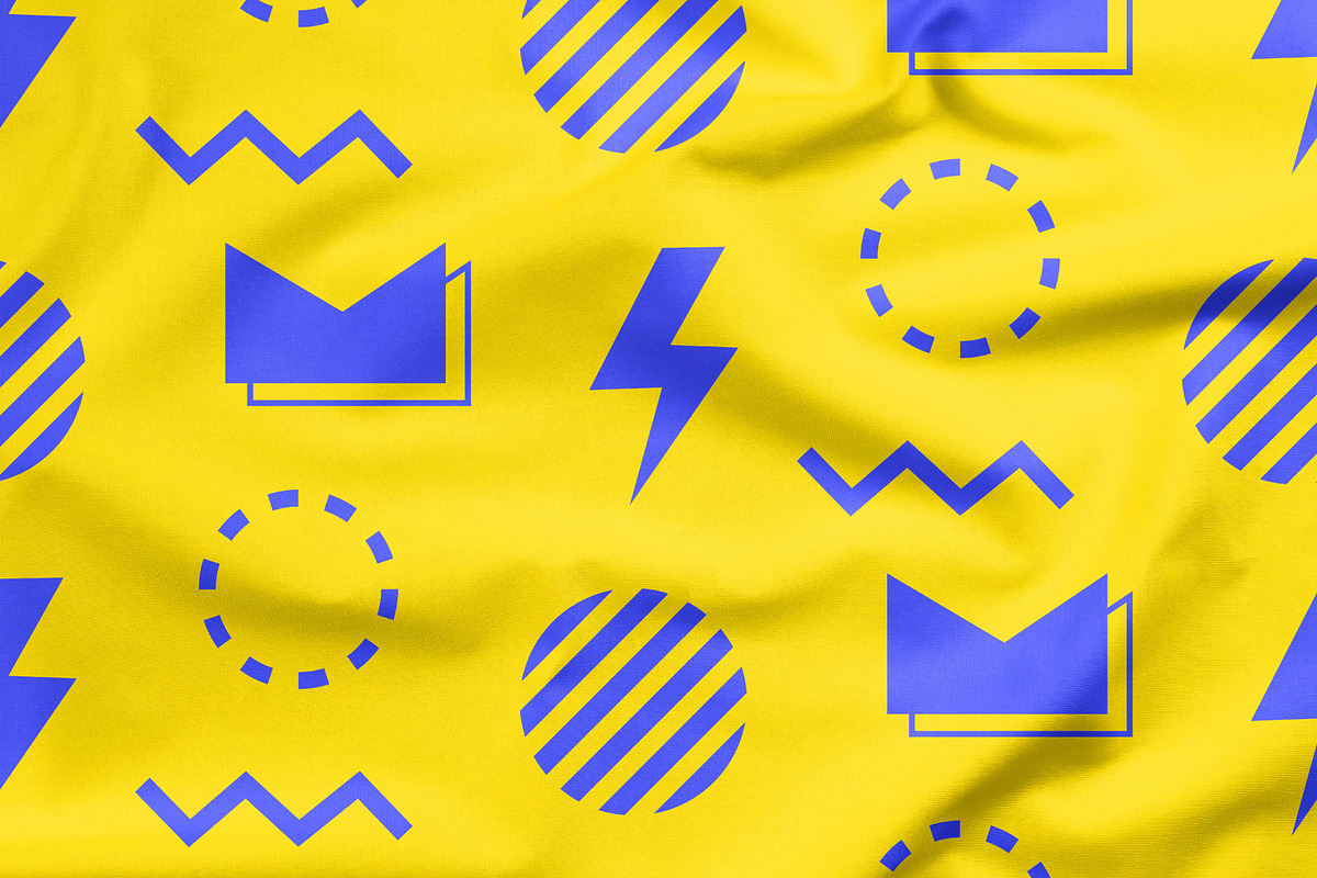 200+ Geometric 90s Graphics Bundle, a Graphic by Katrinelly