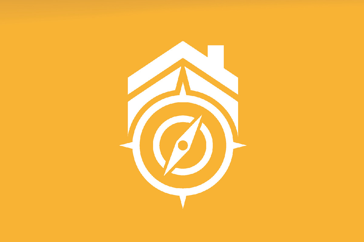 Vector compass and real estate logo, a Branding & Logo Template by ...