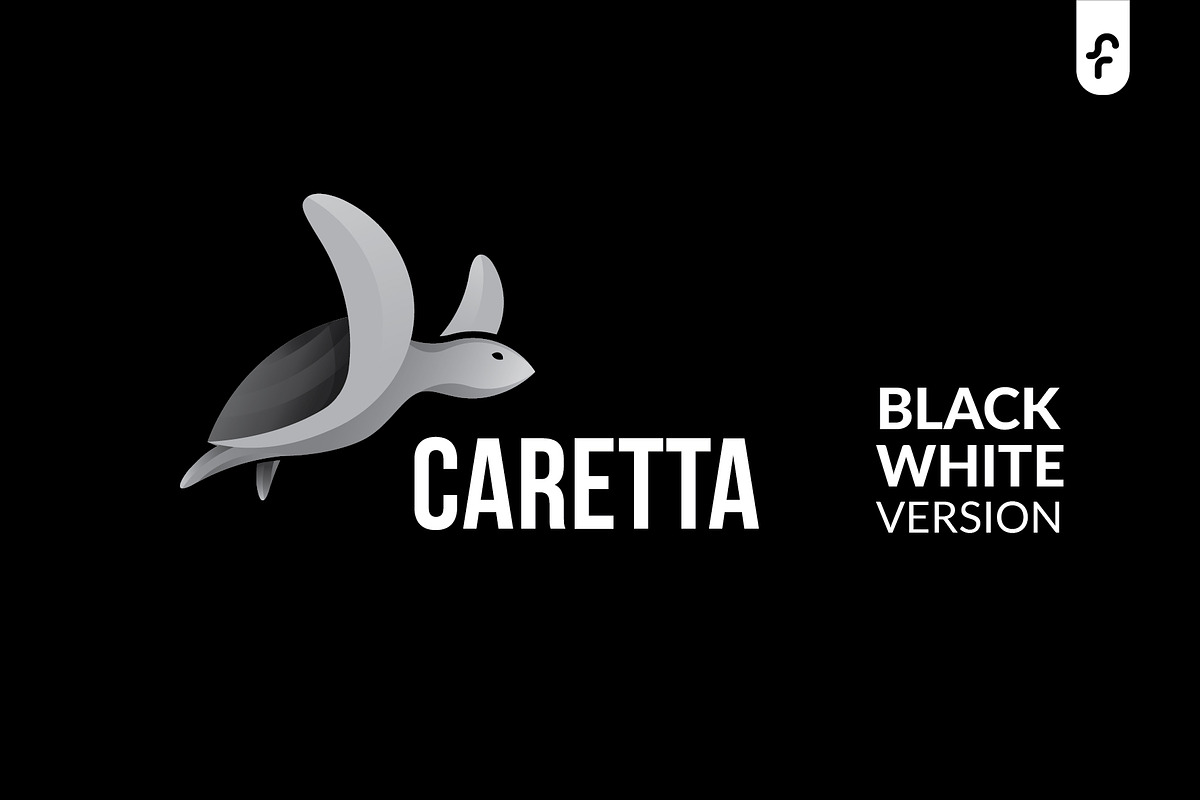 Caretta Logo Template, a Branding & Logo Template by ft.studio